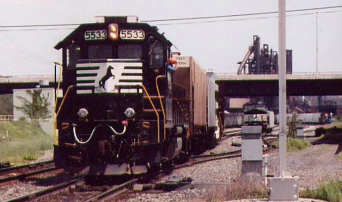 NS 5533 trailing on H76